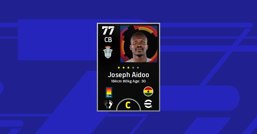Estatísticas de Joseph Aidoo no eFootball