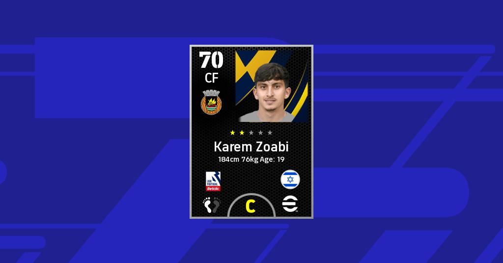 Estatísticas de Karem Zoabi no eFootball