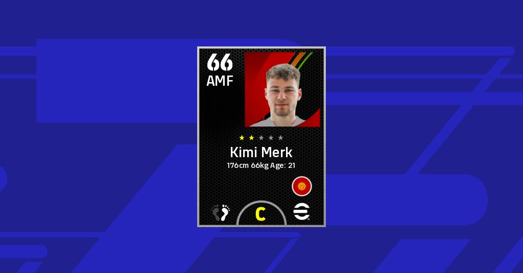 Estatísticas de Kimi Merk no eFootball 2022