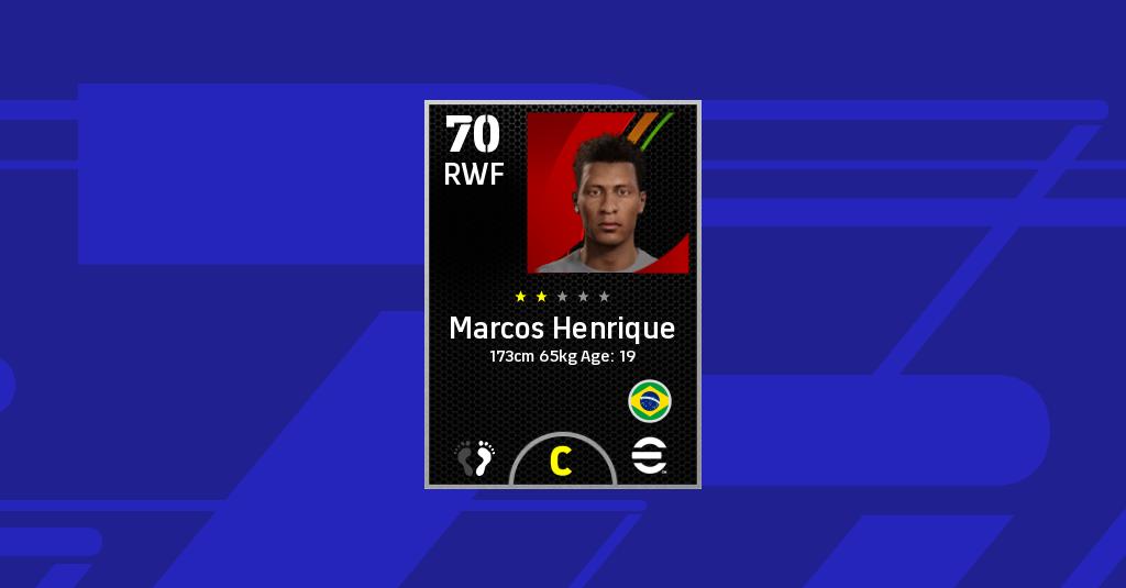 Estatísticas de Marcos Henrique no eFootball