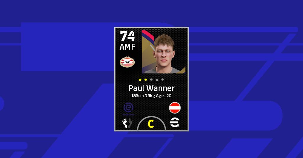 Estatísticas de Paul Wanner no eFootball