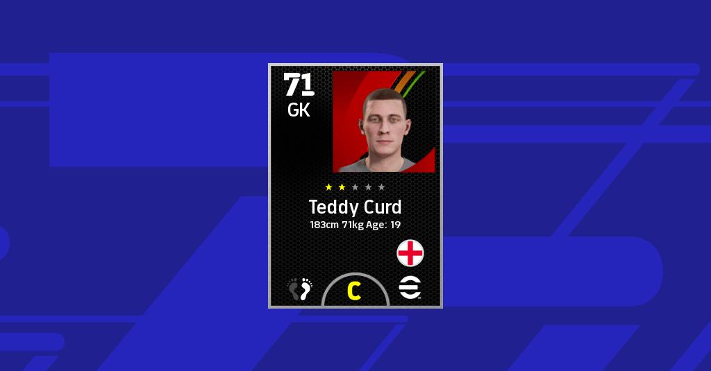 Estatísticas de Teddy Curd no eFootball 2022