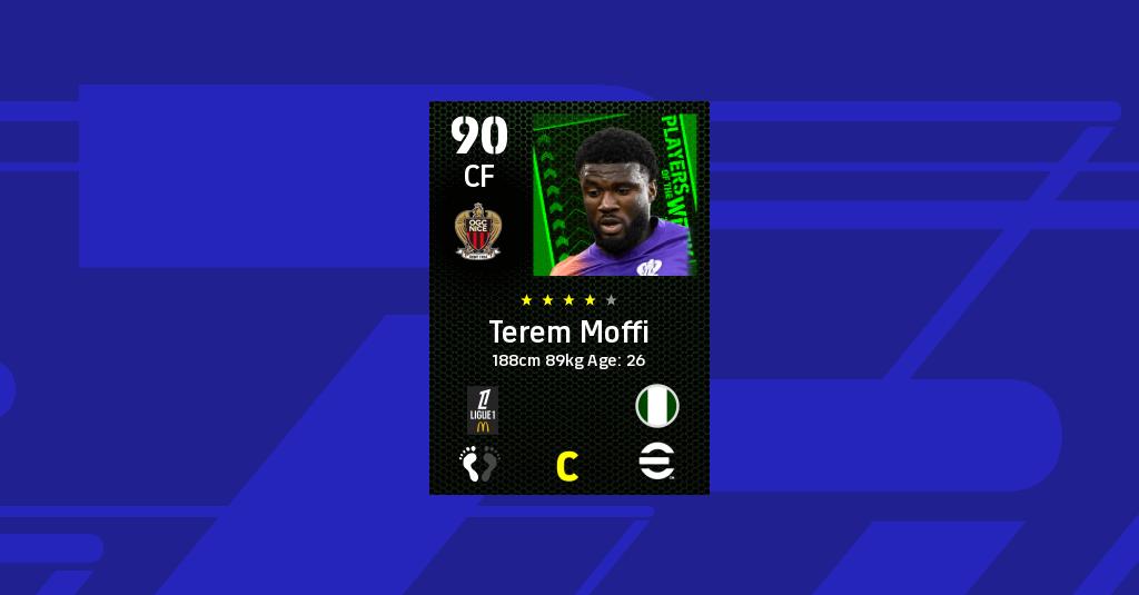 Estatísticas de Terem Moffi no eFootball 2022