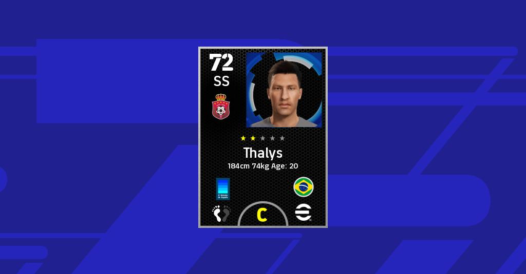 Estatísticas de Thalys no eFootball