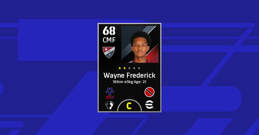 Estatísticas de Wayne Frederick no eFootball