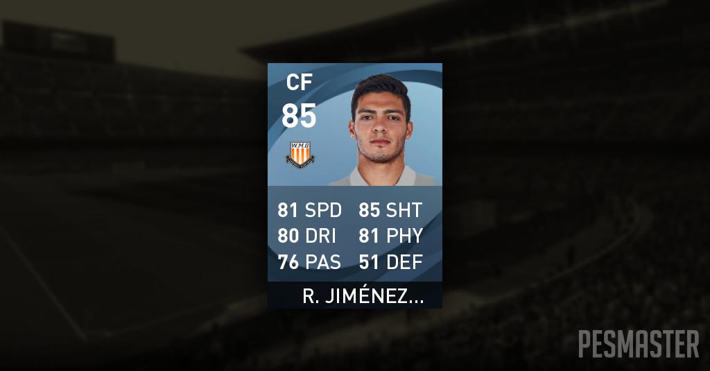 Raúl Jiménez PES 2021 Stats