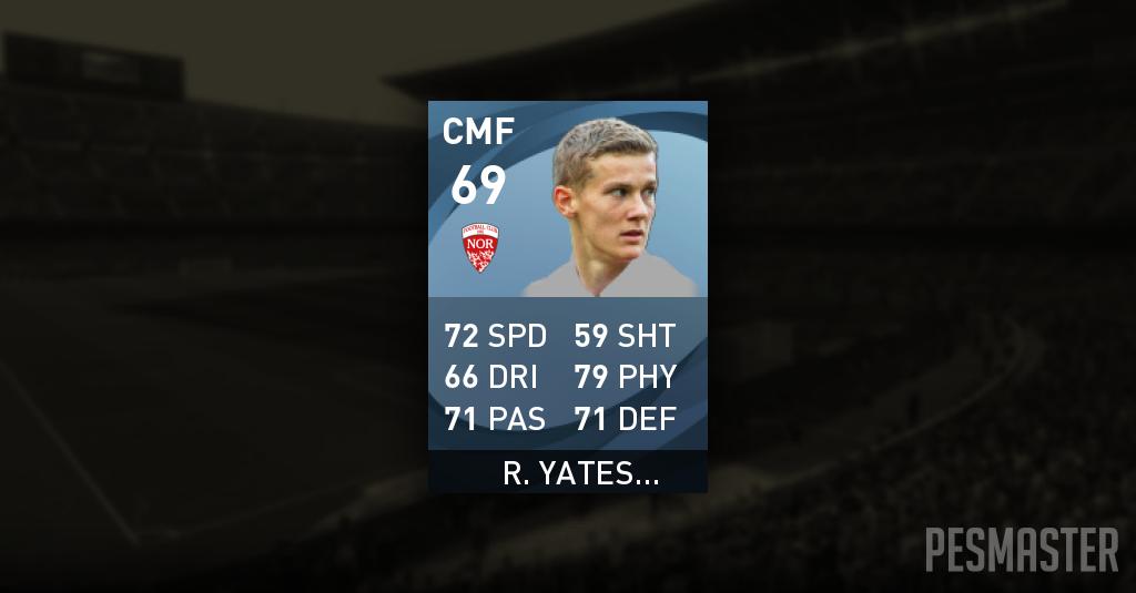 Ryan Yates PES 2021 Stats