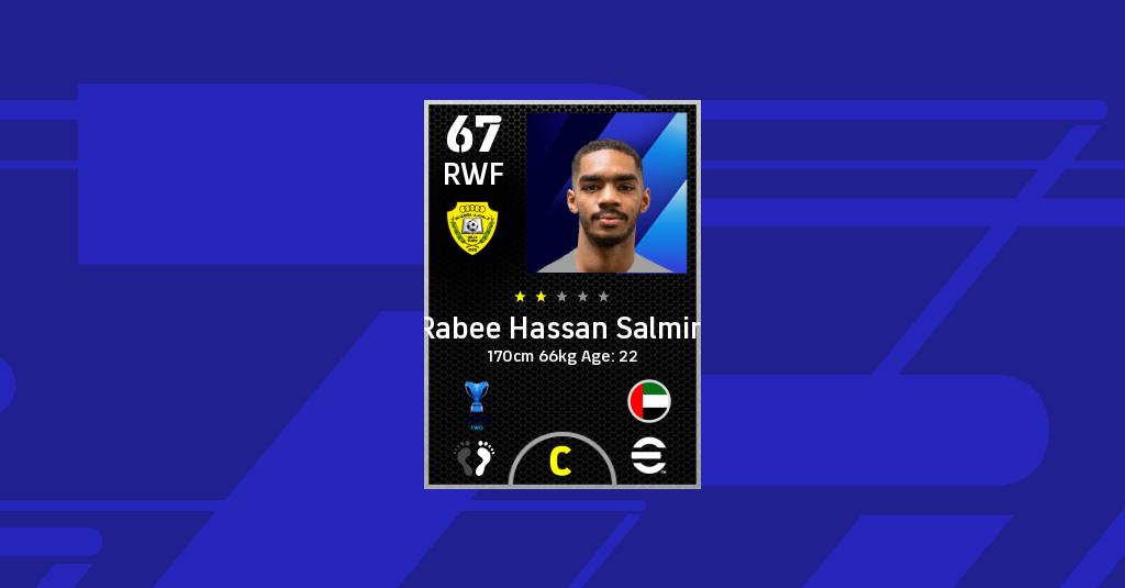 Rabee Hassan Salmin eFootball 2022 Stats