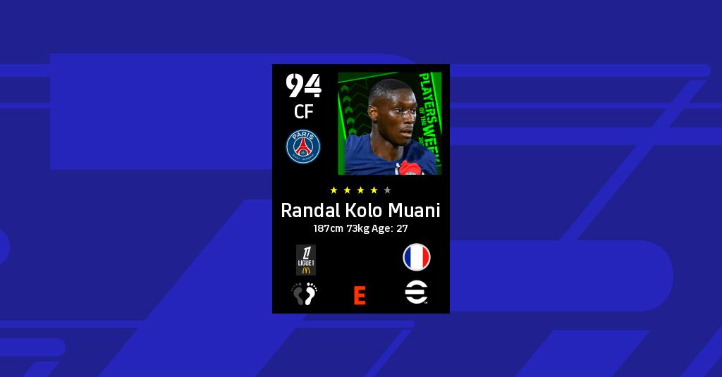 Randal Kolo eFootball Stats
