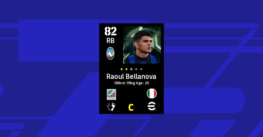 Raoul Bellanova eFootball Stats