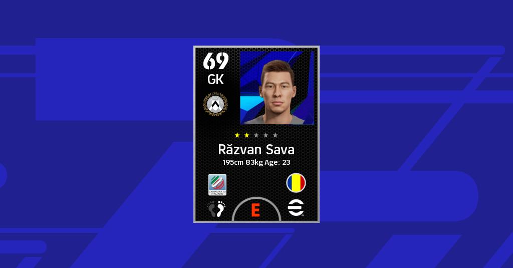 Răzvan Sava eFootball Stats