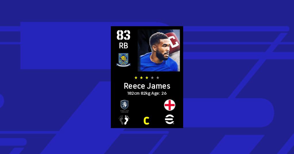 Reece James eFootball Stats