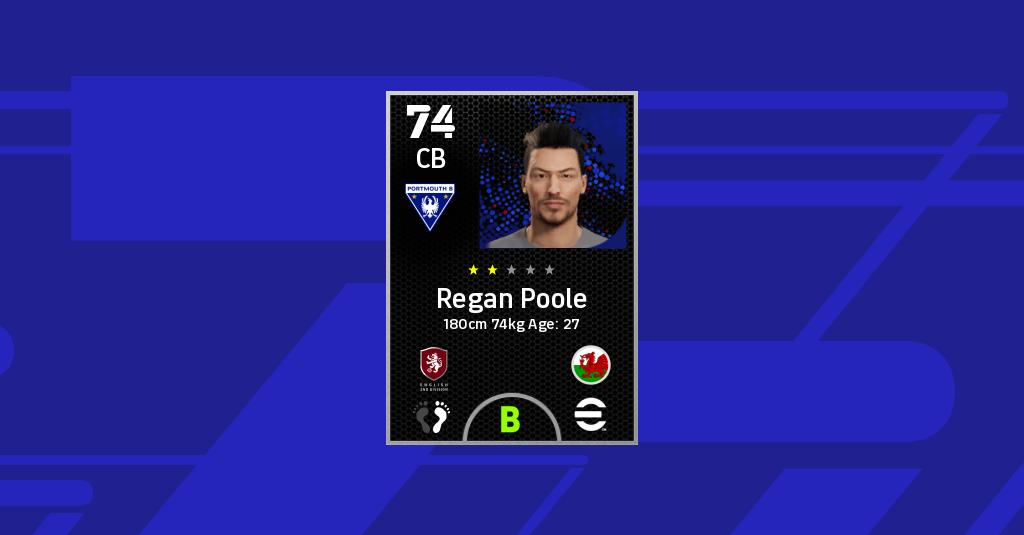 Regan Poole eFootball Stats