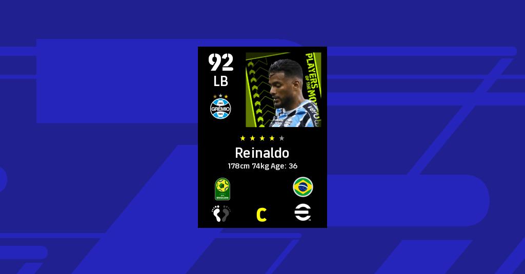 Reinaldo eFootball Stats