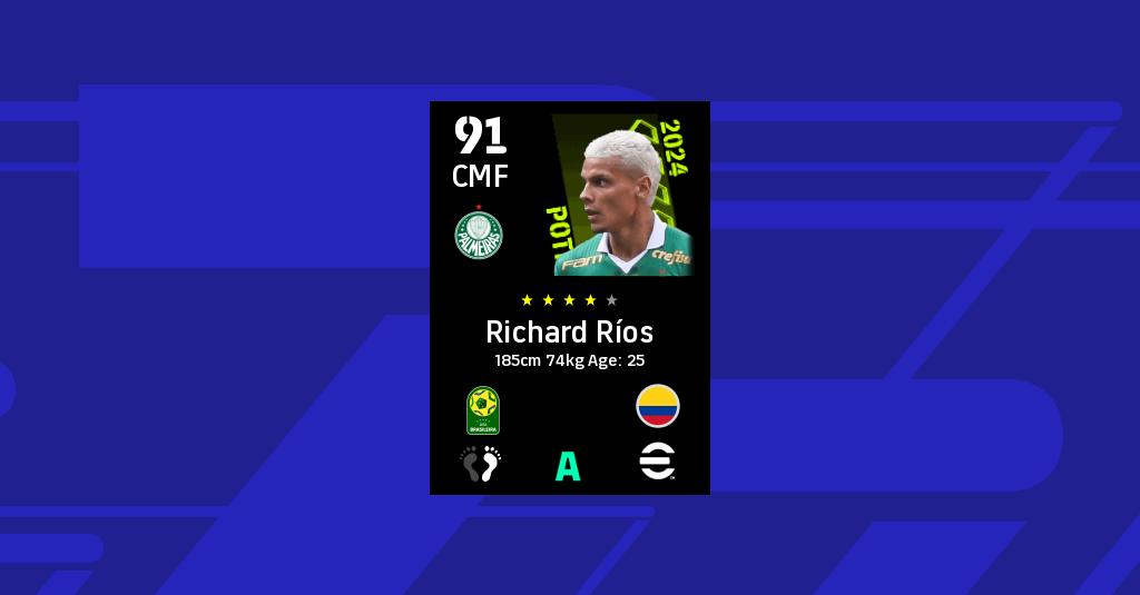 Richard Rios eFootball Stats