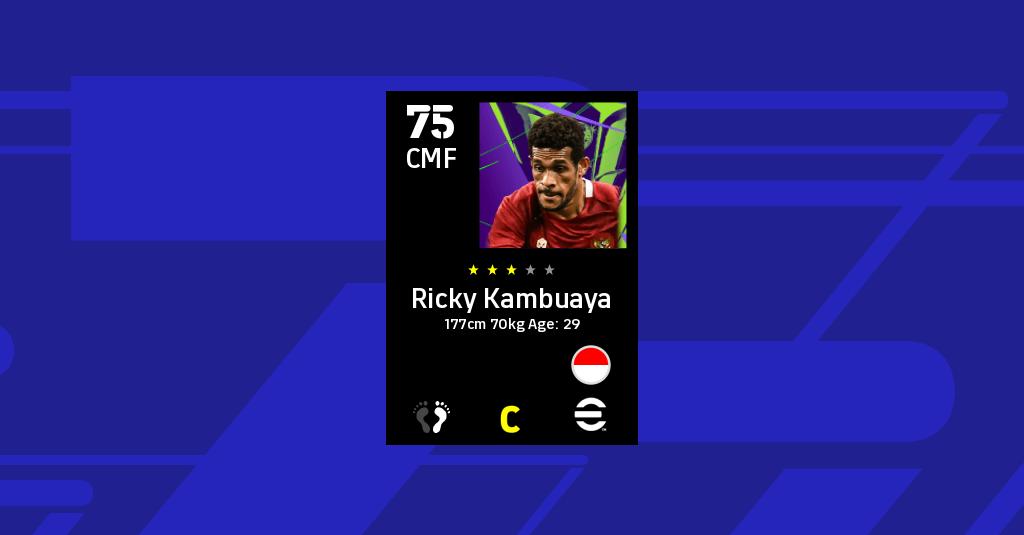 Ricky Kambuaya eFootball Stats