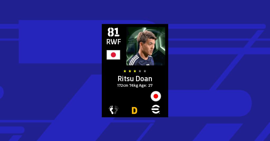 Ritsu Doan eFootball Stats