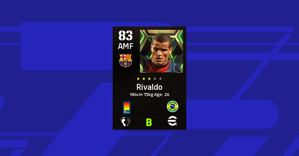 Rivaldo eFootball Stats