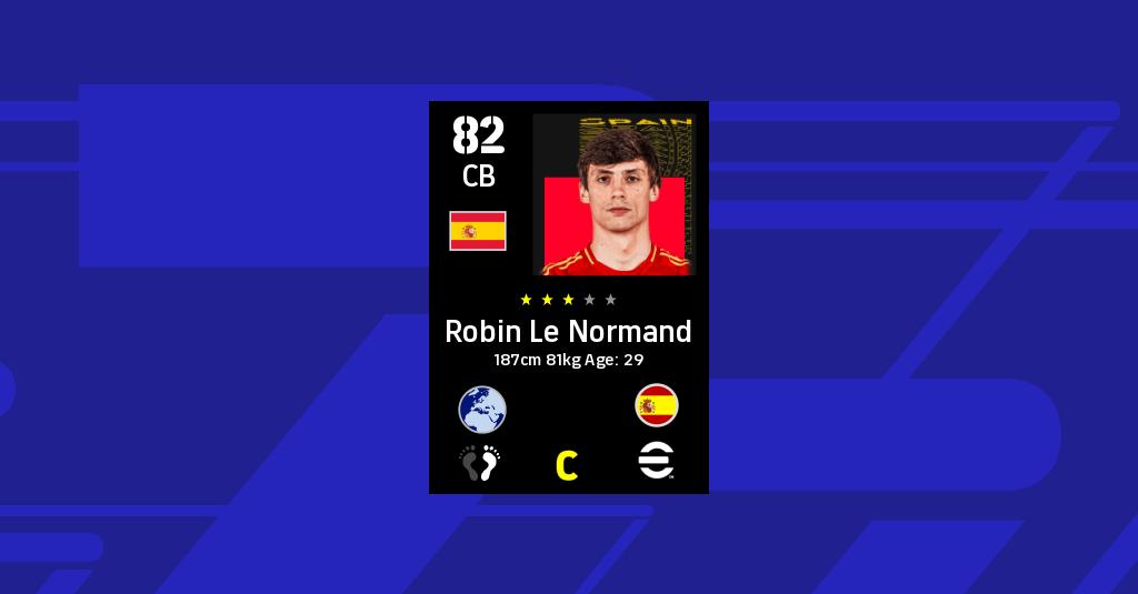 Robin Le Normand eFootball Stats