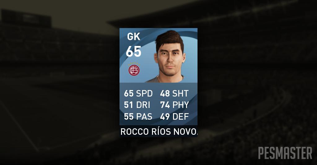 Rocco Ríos Novo PES 2021 Mobile Stats