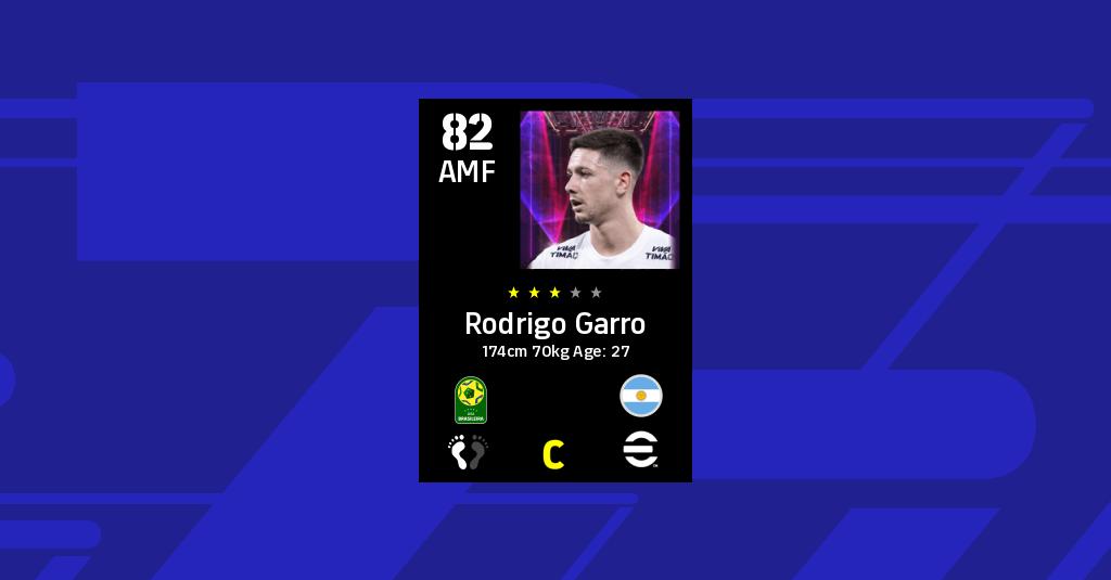Rodrigo Garro eFootball Stats
