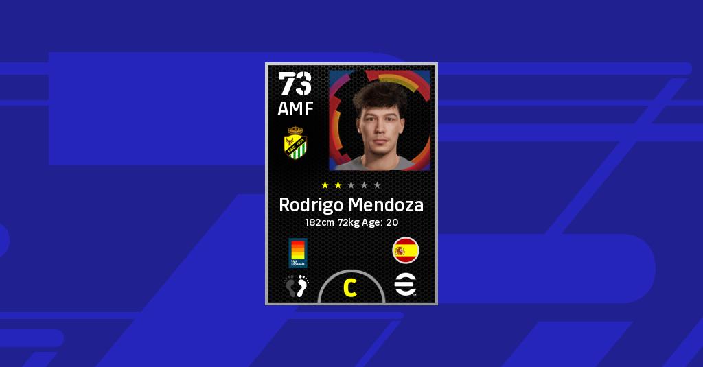 Rodrigo Mendoza eFootball 2022 Stats