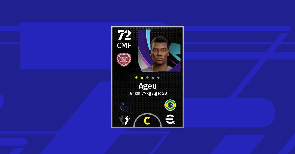 Ageu - Показатели - eFootball 2022