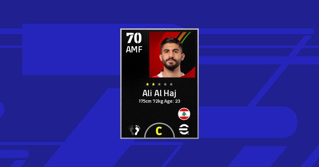 Ali Al Haj - Показатели - eFootball 2022