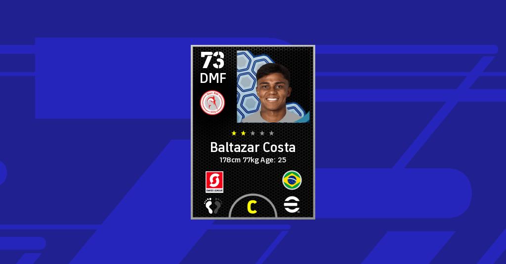 Baltazar Costa - Показатели - eFootball 2022
