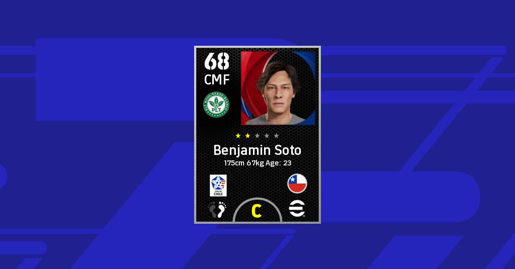 Benjamin Soto - Показатели - eFootball