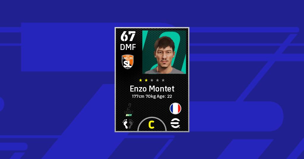 Enzo Montet - Показатели - eFootball