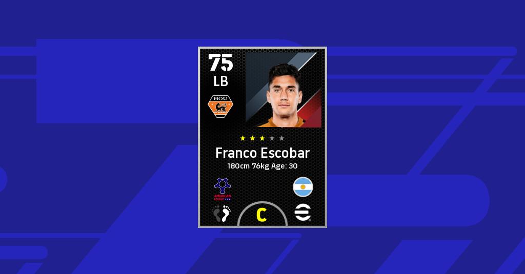 Franco Escobar - Показатели - eFootball