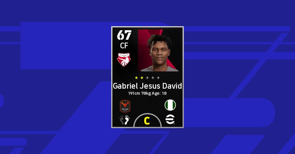 Gabriel Jesus David - Показатели - eFootball