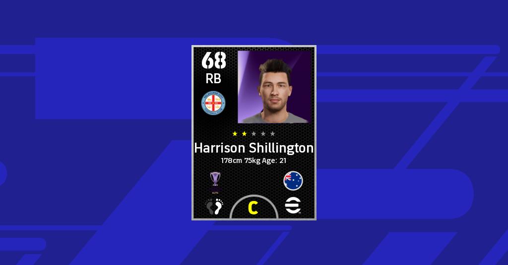 Harrison Shillington - Показатели - eFootball