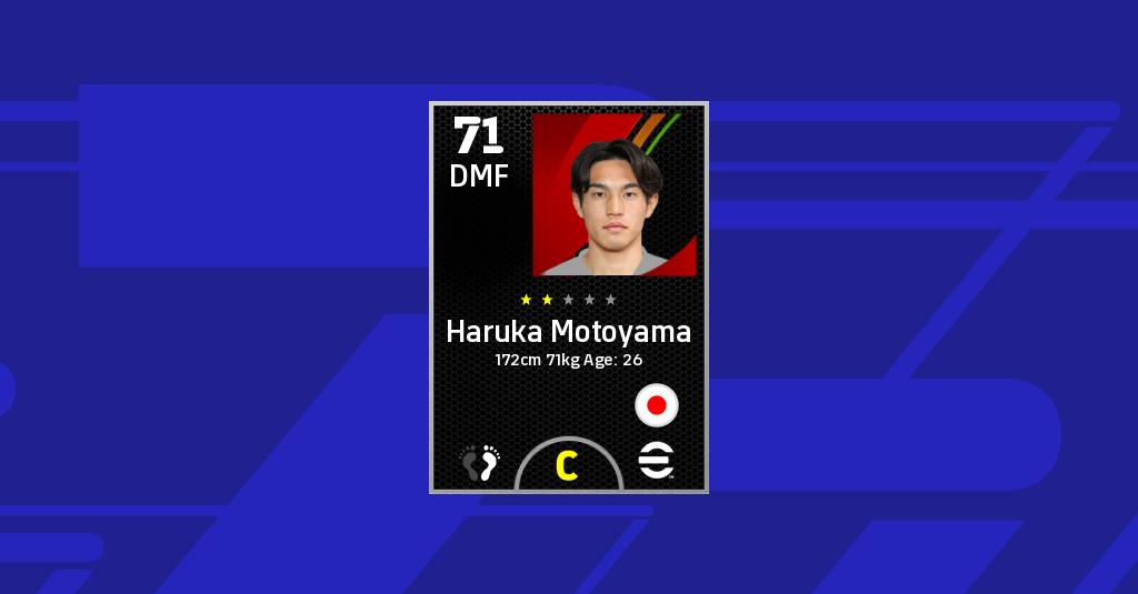 Haruka Motoyama - Показатели - eFootball