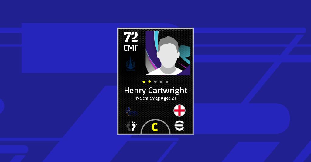 Henry Cartwright - Показатели - eFootball 2022