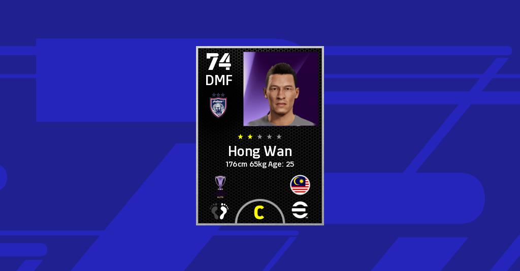 Hong Wan - Показатели - eFootball