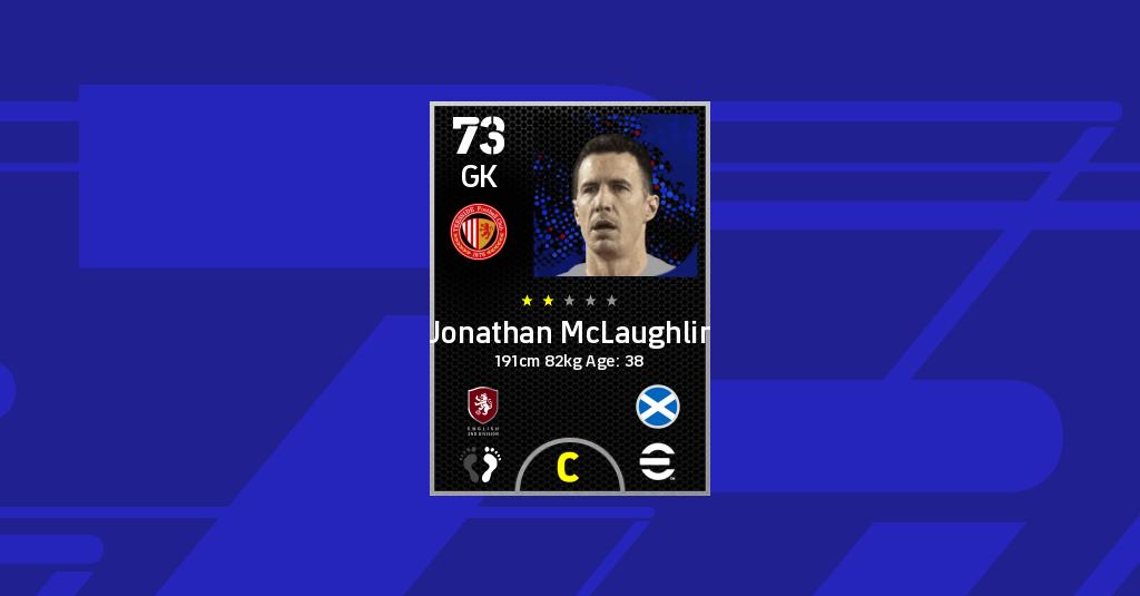 Jon McLaughlin - Показатели - eFootball