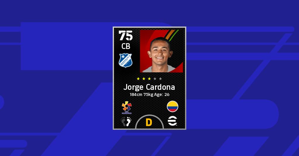 Jorge Cardona - Показатели - eFootball