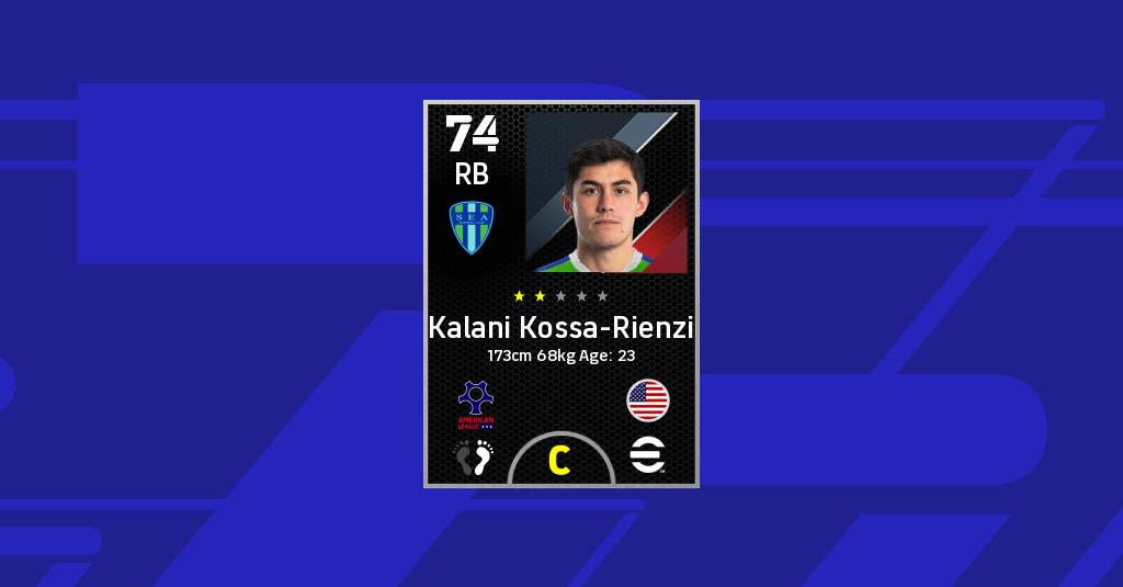 Kalani Kossa-Rienzi - Показатели - eFootball