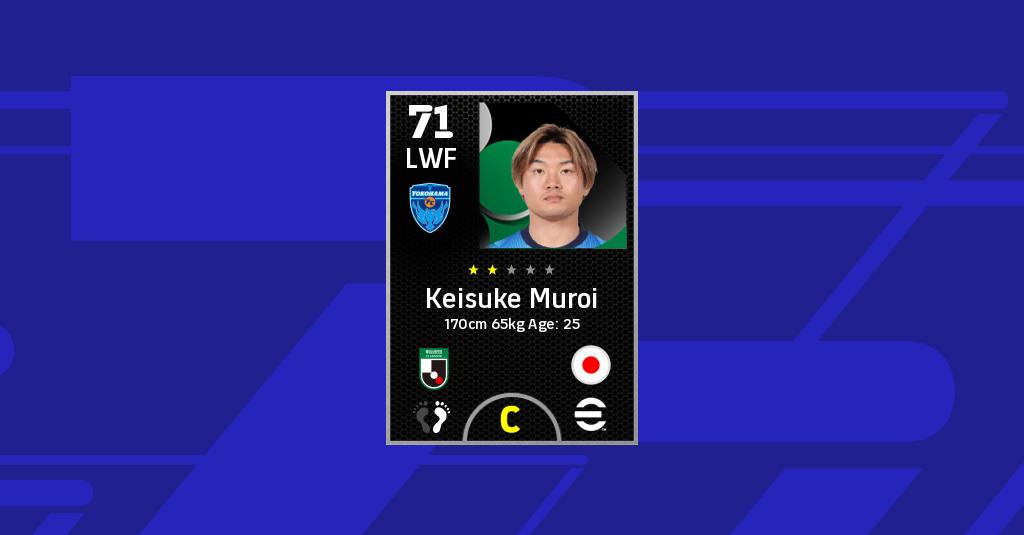 Keisuke Muroi - Показатели - eFootball 2022
