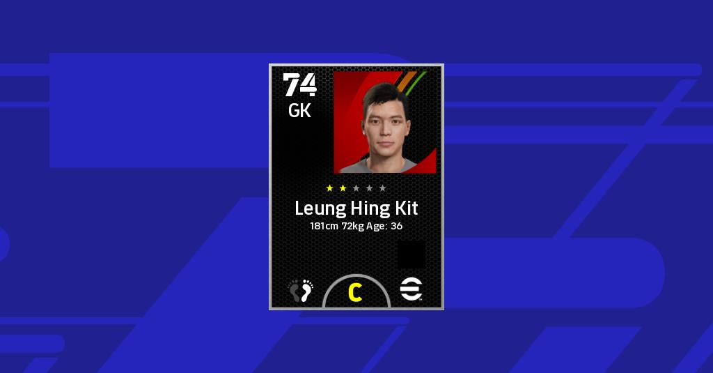 Leung Hing Kit - Показатели - eFootball