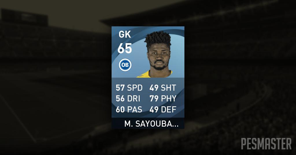 Sayouba Mandé - Показатели - PES 2021 Mobile