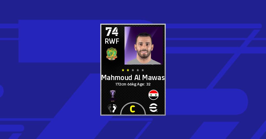 Mahmoud Al Mawas - Показатели - eFootball 2022