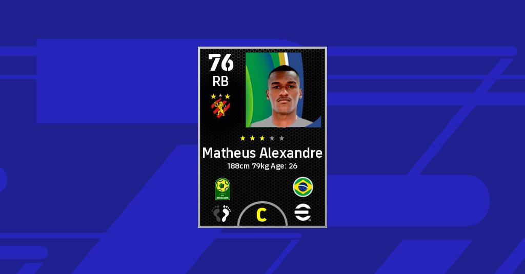 Matheus Alexandre - Показатели - eFootball