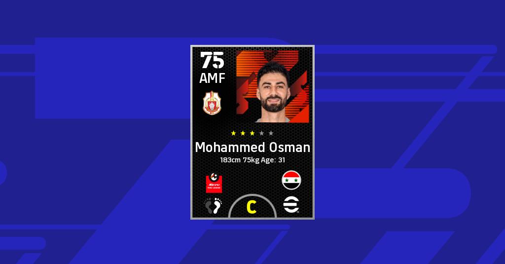 Mohammed Osman - Показатели - eFootball 2022