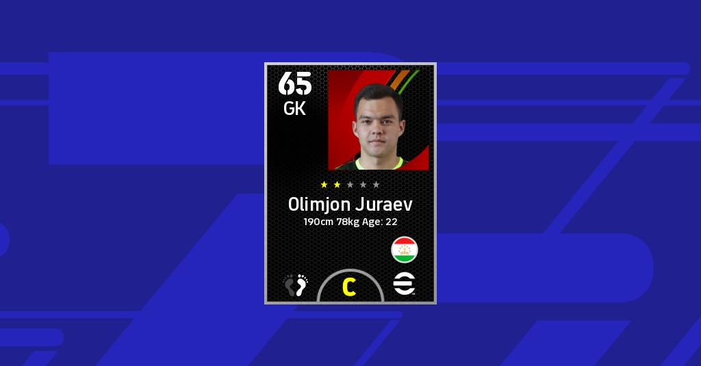 Olimjon Juraev - Показатели - eFootball 2022