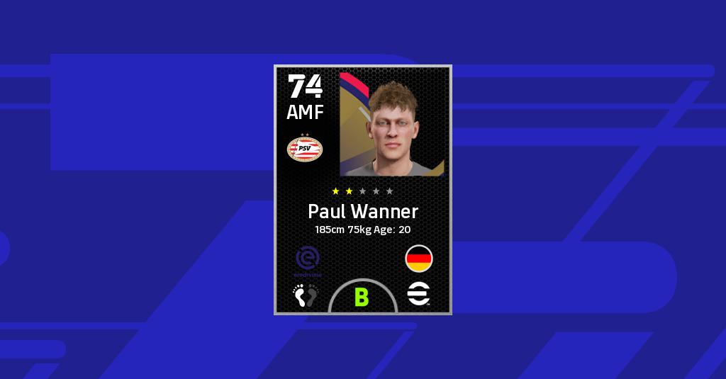 Paul Wanner - Показатели - eFootball