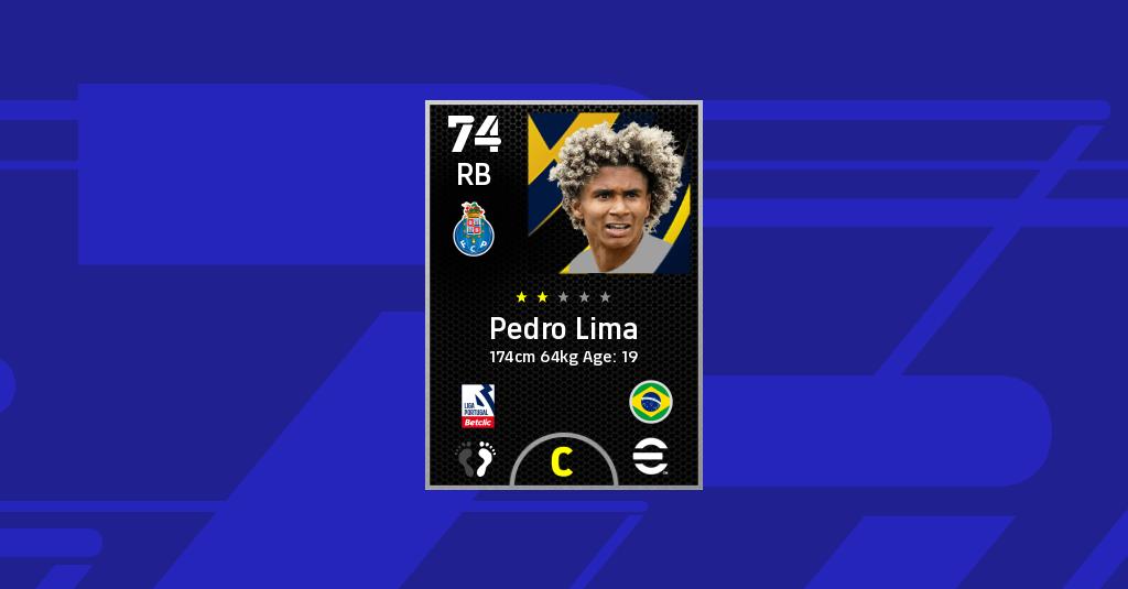 Pedro Lima - Показатели - eFootball 2022