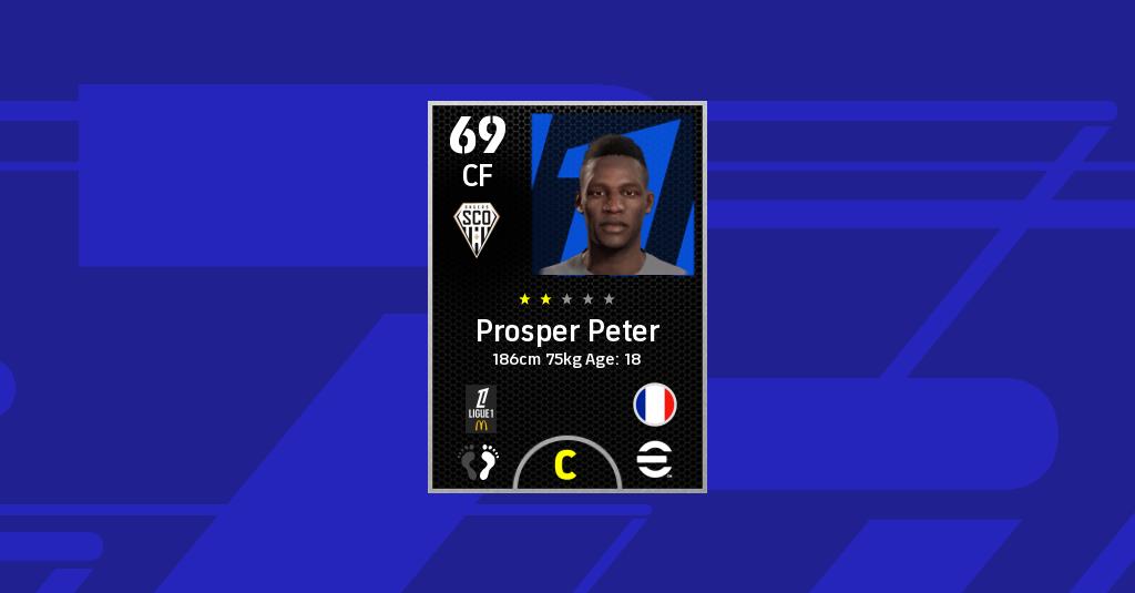 Prosper Peter - Показатели - eFootball